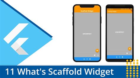 Flutter Tutorial 11 Understanding The Scaffold Widget Youtube