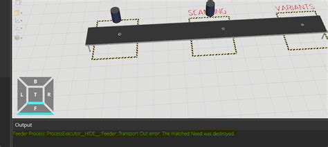 Pm Feeder Error Process Modeling Visual Components The Simulation