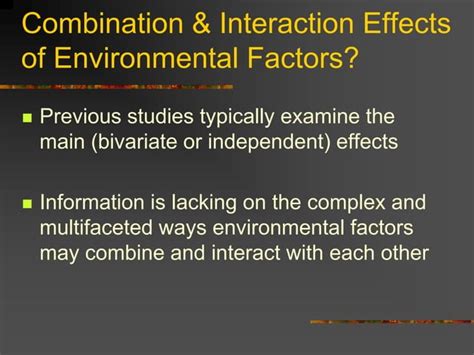 Combinations Of Perceived Built Environmental Factors A Decision Tree Classification Approach