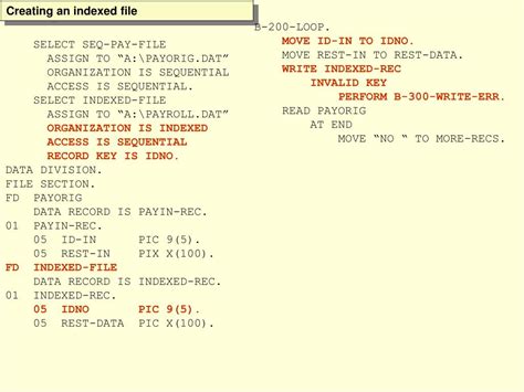 PPT Processing With VSAM Files PowerPoint Presentation Free Download ID 394563