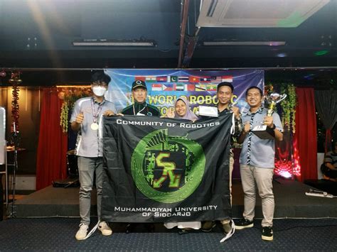 Teknik Elektro Berhasil Taklukan Ajang World Robotic For Peace 2022