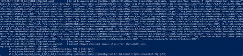 I Get Error Unable To Configure Plugins ArgumentError Cannot