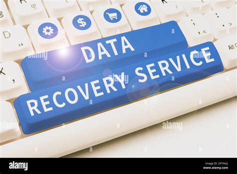 Conceptual Caption Data Recovery Service Business Approach Process Of