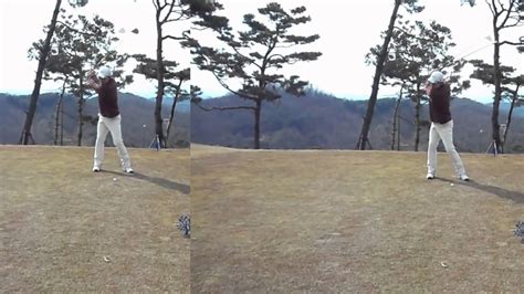 연습스윙과 실제 스윙의 차이 Youtube