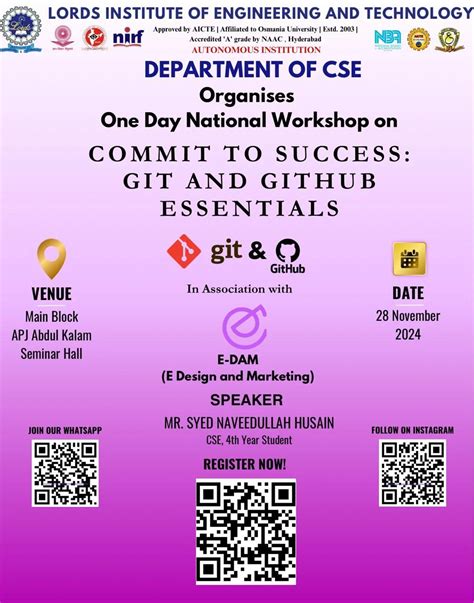 Safoora Yasmeen On Linkedin Gitandgithub Learningjourney Techworkshop