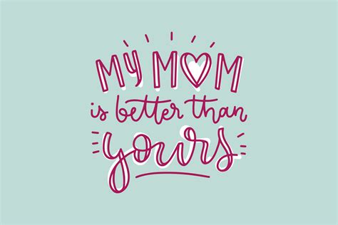 My Mom Better Than Yours Icon Graphic By Griffin Shop · Creative Fabrica