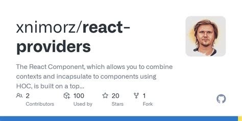 github xnimorz react providers the react component which allows you