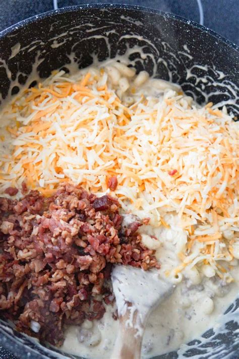 One Pot Bacon Cheeseburger Pasta This Is Not Diet Food