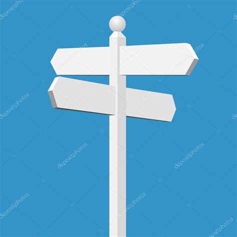 Sign Post Stock Vector Binkski 6604039