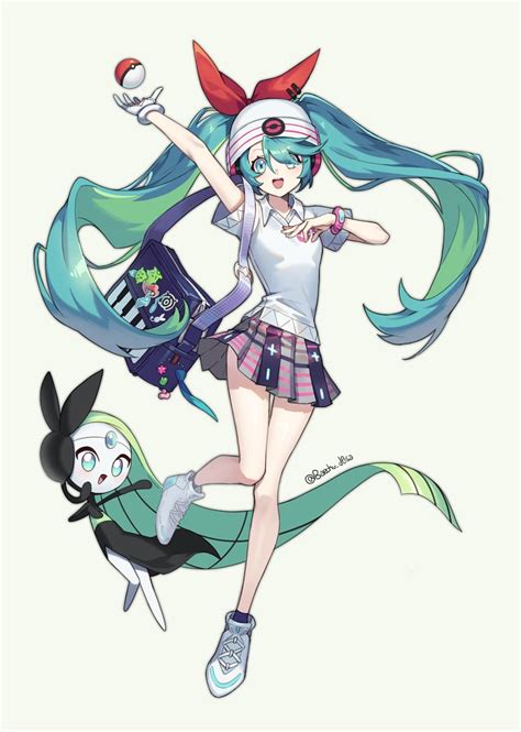 Hatsune Miku Meloetta Meloetta And Psychic Miku Pokemon And 2 More
