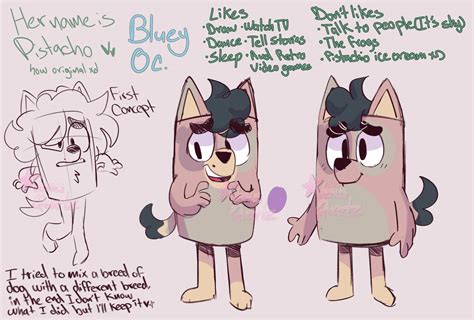 Pistacho Bluey Oc By Funtimefoxy210 On Deviantart