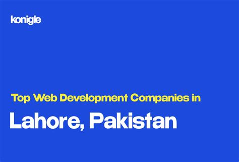 Top 15 Web Development Companies In Lahore Pakistan