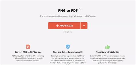 how to merge png to pdf online and offline pdf candy