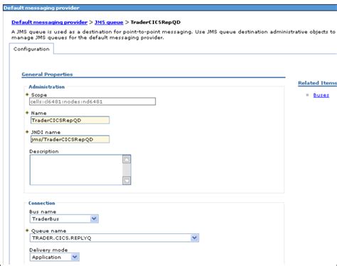 Using The Default Messaging Jms Provider Websphere For Z Os V