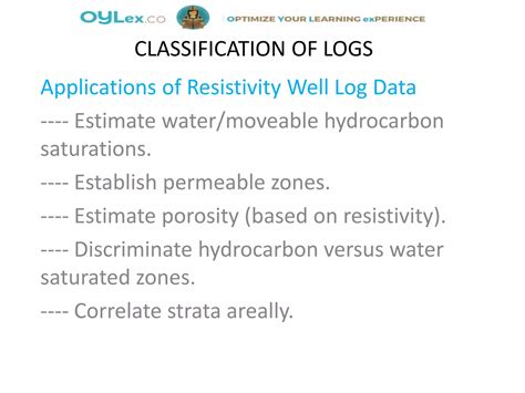Classification Of Logs Pptx
