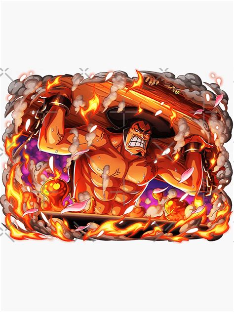 Kozuki Oden Sticker For Sale By Wesleyevoe Redbubble