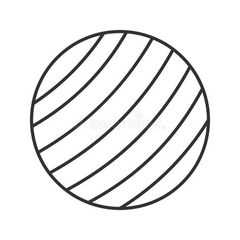 Ball Pen Linear Icon Stock Vector Illustration Of Write 167722542