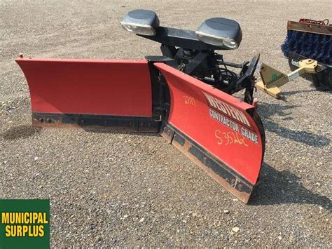 V Blade Snow Plow Western Mvp Plus Michener Allen Auctioneering Ltd