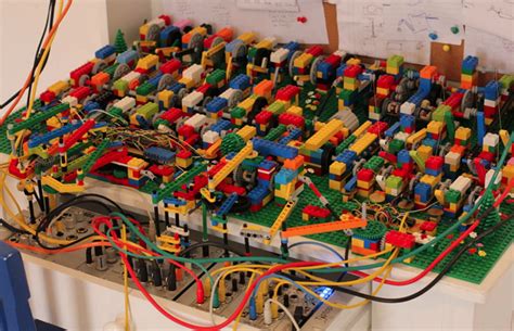 Lego Machine Creates Acid House Music Using Analog Block Movement Electronic Products