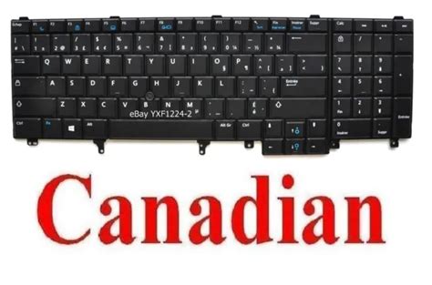 Keyboard For Dell Latitude E6540 Precision M2800 M4800 M6800 Cf