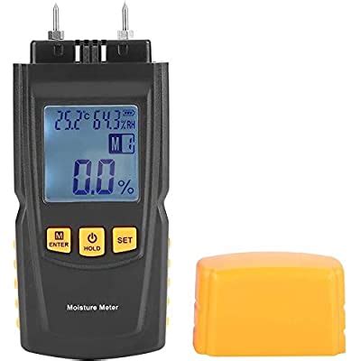 Buy DRNKS Digital LCD Pin Wood Moisture Meter Humidity Tester Detector Handheld Water For
