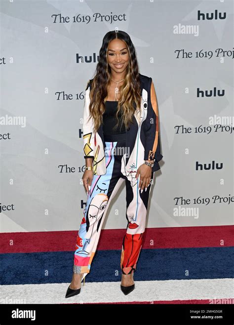 Los Angeles Usa 26th Jan 2023 Malika Haqq At The Premiere For The 1619 Project At The