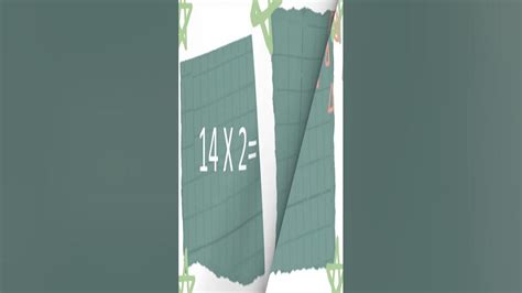 Dodging Table Of 14 Learn Multiplication Table Of 14 14 Times