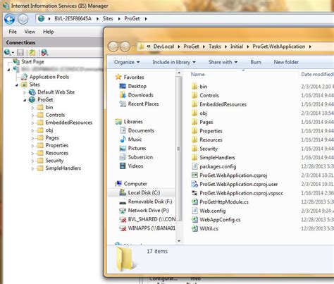 Xaml Deploying A Web App Via Tfs2010 Only Copies Certain Folders Not