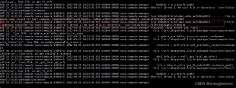 Openstack 遇到的errornova计算节点的libvirtd服务和openstack Nova Compute服务未启动或启动