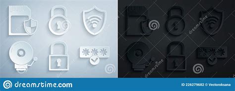 Set Lock Shield With Wifi Wireless Internet Network Ringing Alarm Bell Password Protection