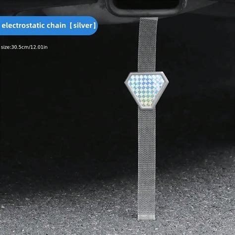 1pc Car Anti Static Grounding Strip Static Eliminator Safe Driving
