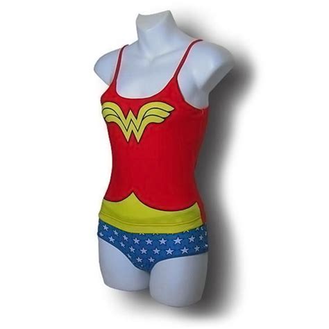 Wonder Woman Cami And Panty Set Geekalerts