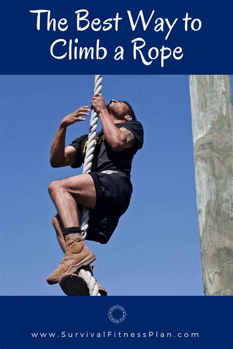 Survival Outdoor Rope Climbing Techniques For Beginners Climbing