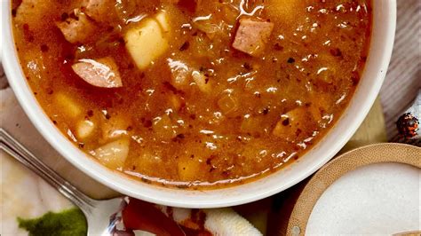 Kapuśniak Polish Sauerkraut Soup The Lazy Girls Kitchen Youtube