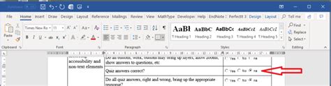 Clearing Radio Buttons In Word Dspace