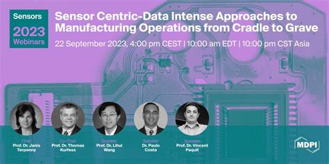 Sensors Mdpi On Linkedin Webinar Smartsensors Data Cloud