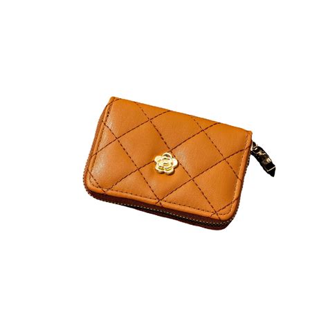 Light Luxury Fresh And Small Fragrance Womens Wrist Wallet Card