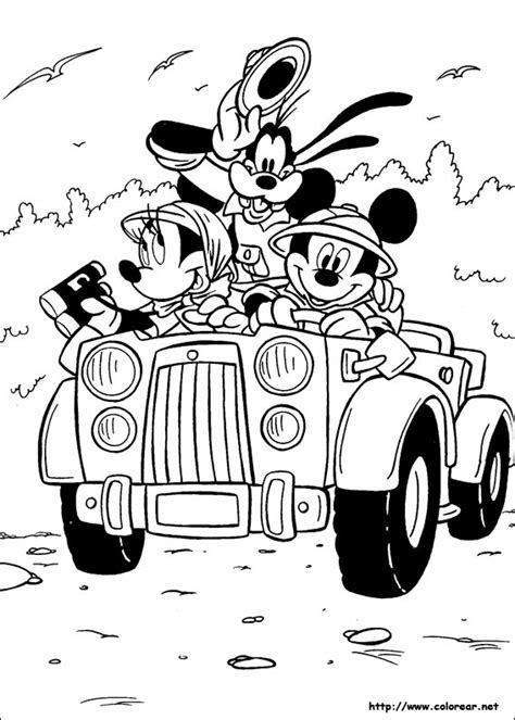 Dibujos Para Colorear De Goofy