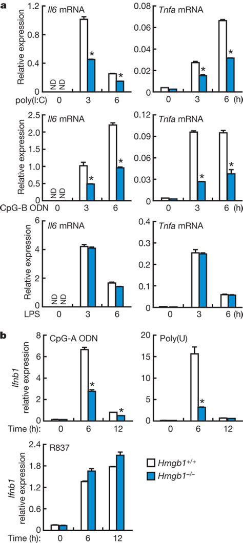 A Requirement For Hmgb1 In The Nucleic Acid Mediated Activation Of