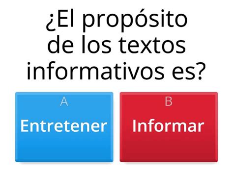 Textos Informativos Questionário