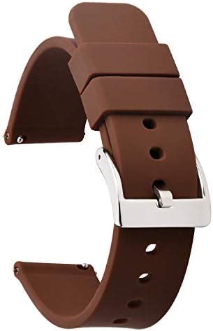Silicone Watch Bands Quick Release Straps Choose Color Width