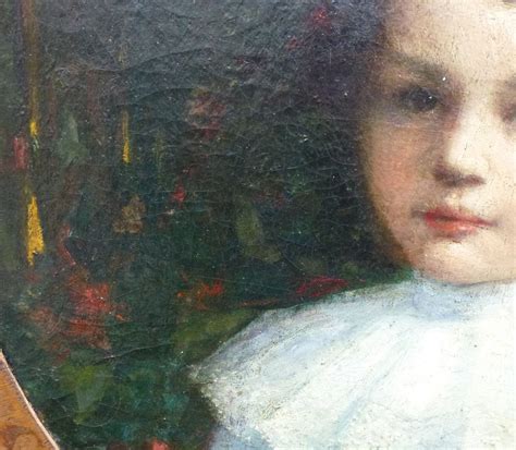 Proantic Portrait De Jeune Gar On Ecole Impresionniste Fin Xix Me S