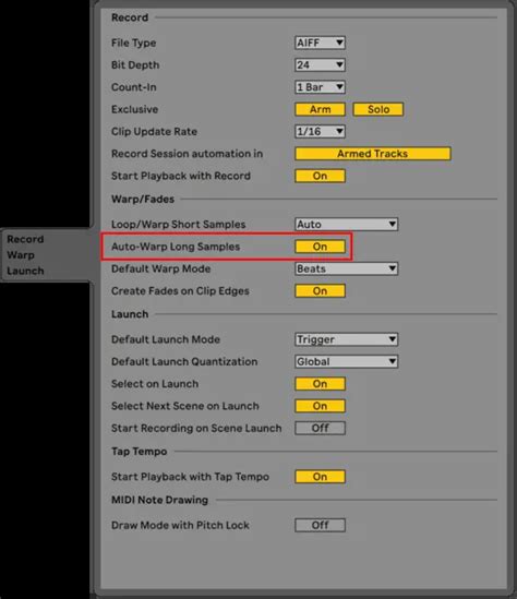 Understanding Warping In Ableton Live Live Aspects