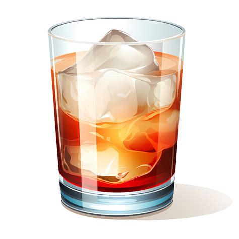 White Russian Cocktail Clipart Illustration Ai Generative 27237517 Png