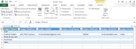 How To Extract Data To Ms Excel And Word Using Odbc In Tallyprime