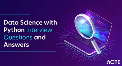 LATEST Data Science Python Interview Questions Answers Updated
