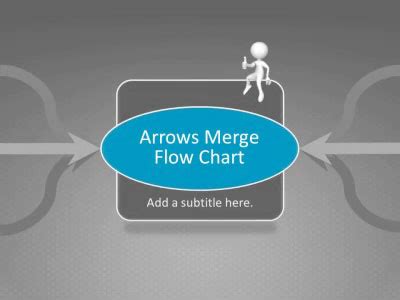 Merging Arrows Flow Chart A PowerPoint Template From PresenterMedia Com