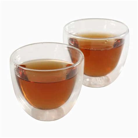 Glass Cup Double Walled 120ml The Tea Journey