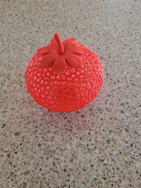 Strawberry Voronoi 3d Model By Jex7 On Thangs