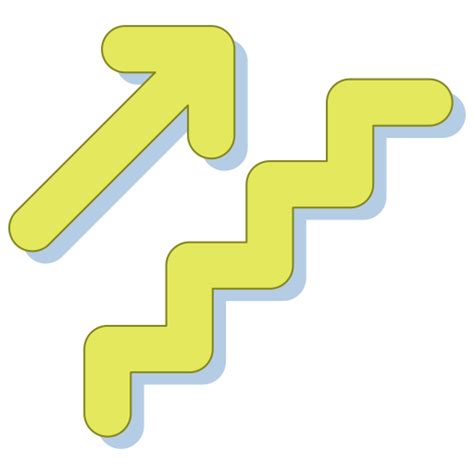 Escaleras Iconos Gratis De Flechas
